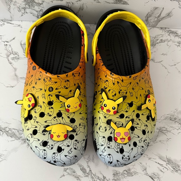 CROCS | Shoes | Crocs X Pokemon Pikachu Clog Wjibbitz | Poshmark